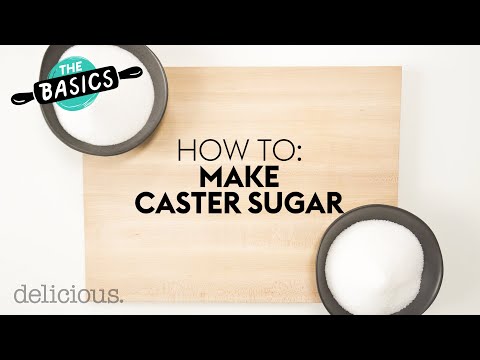 Making Caster Sugar Is Literally This Easy!
