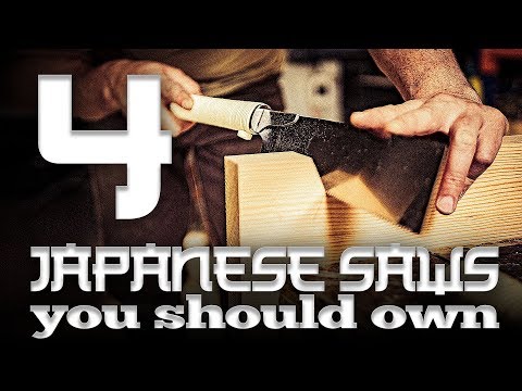Four Japanese Saws You Should Own