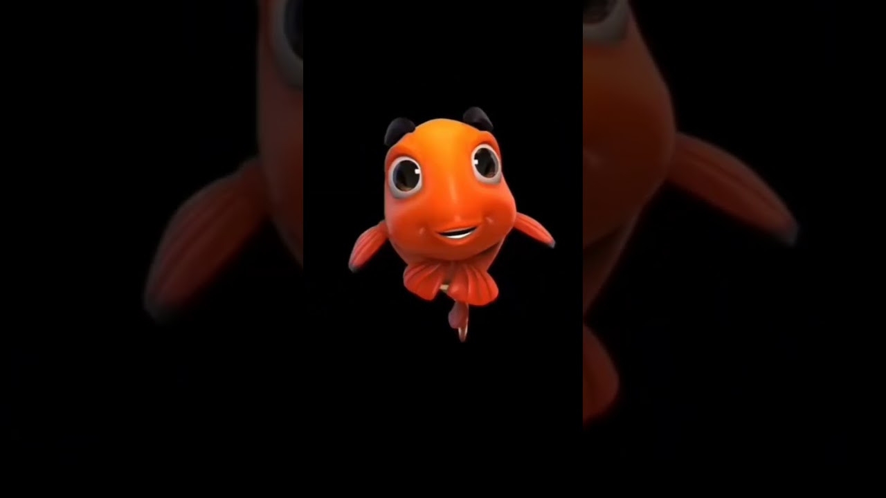 3D hologram clown fish #viral