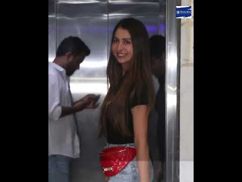 Malvika Raj Spotted at Exceed Office in Bandra | Short Video | Shudh Manoranjan
