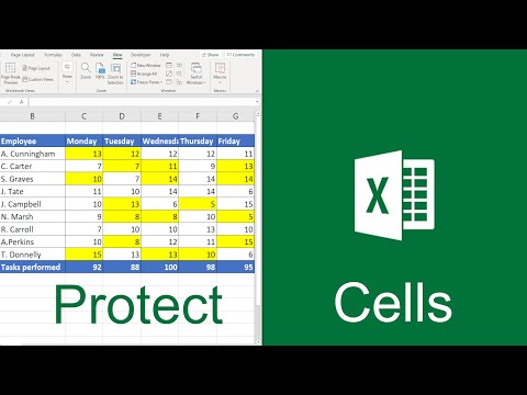Excel Protect Cells from Editing