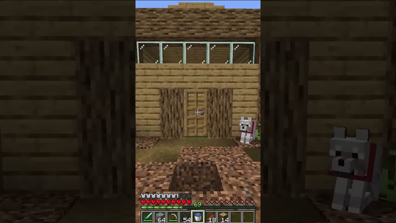 Minecraft Loop 😂 #shorts #minecraft