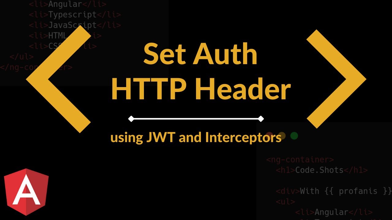 Angular Authentication: Use The JWT Token In HTTP Interceptor