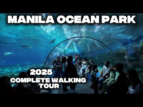 Full Tour of MANILA OCEAN PARK 2025 First World Class Marine Theme Park in the Philippines