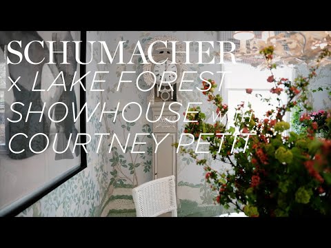 Courtney Petit’s Ladies Lounge at the Lake Forest Showhouse