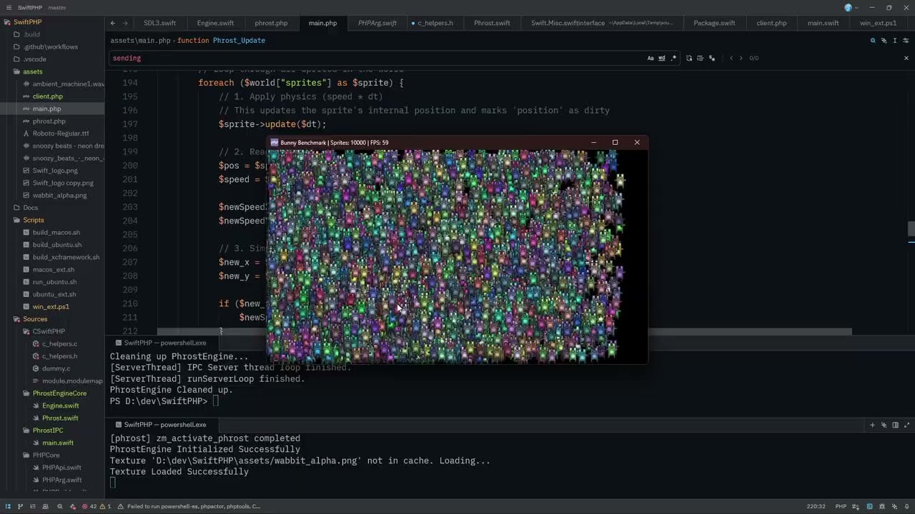 2D Swift Game Engine Designed For PHP - Phorst