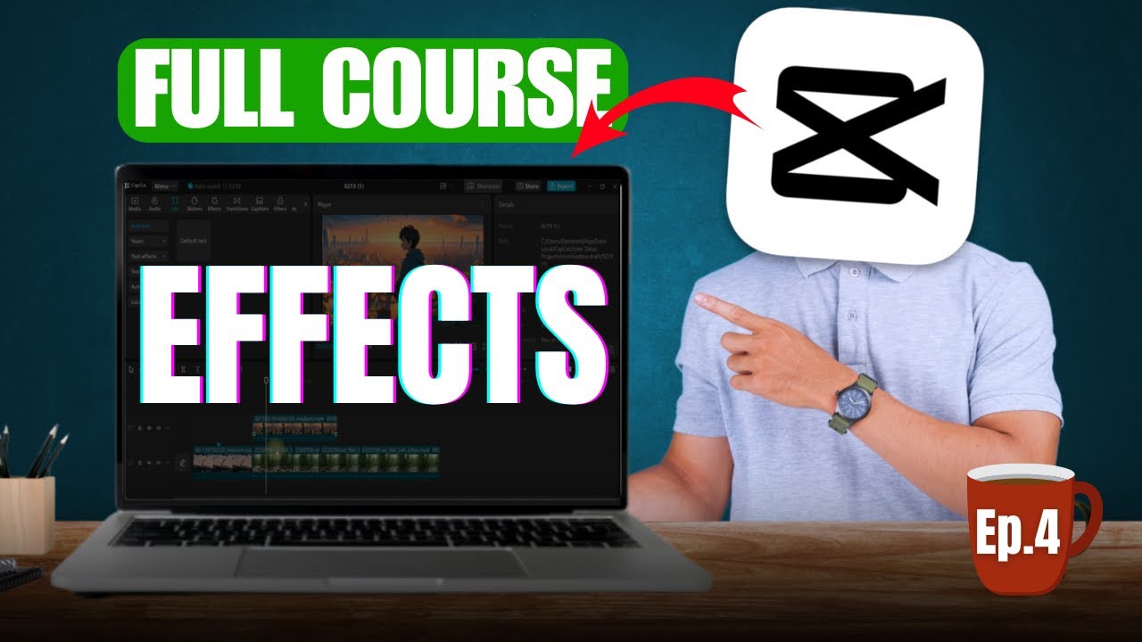 Cool Effects & Transitions in CapCut (FREE!) – 2026 Tutorial