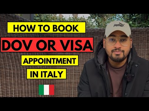 How to Book DOV or Visa Slot for Italy from India | Step-by-Step Guide