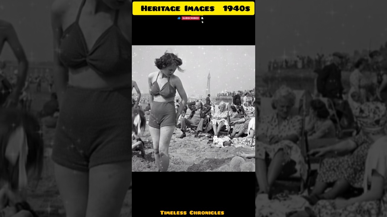 Photo by Heritage Images on Getty Images Blackpool, 1940s #heritage #gettyimages #blackpool #1940s