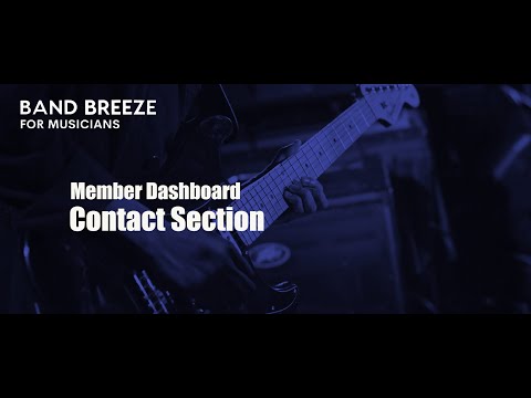 Contact Information Section - Member Dashboard