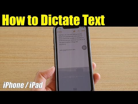 How to Dictate Text on iPhone 11 / XS / 11 Pro Max