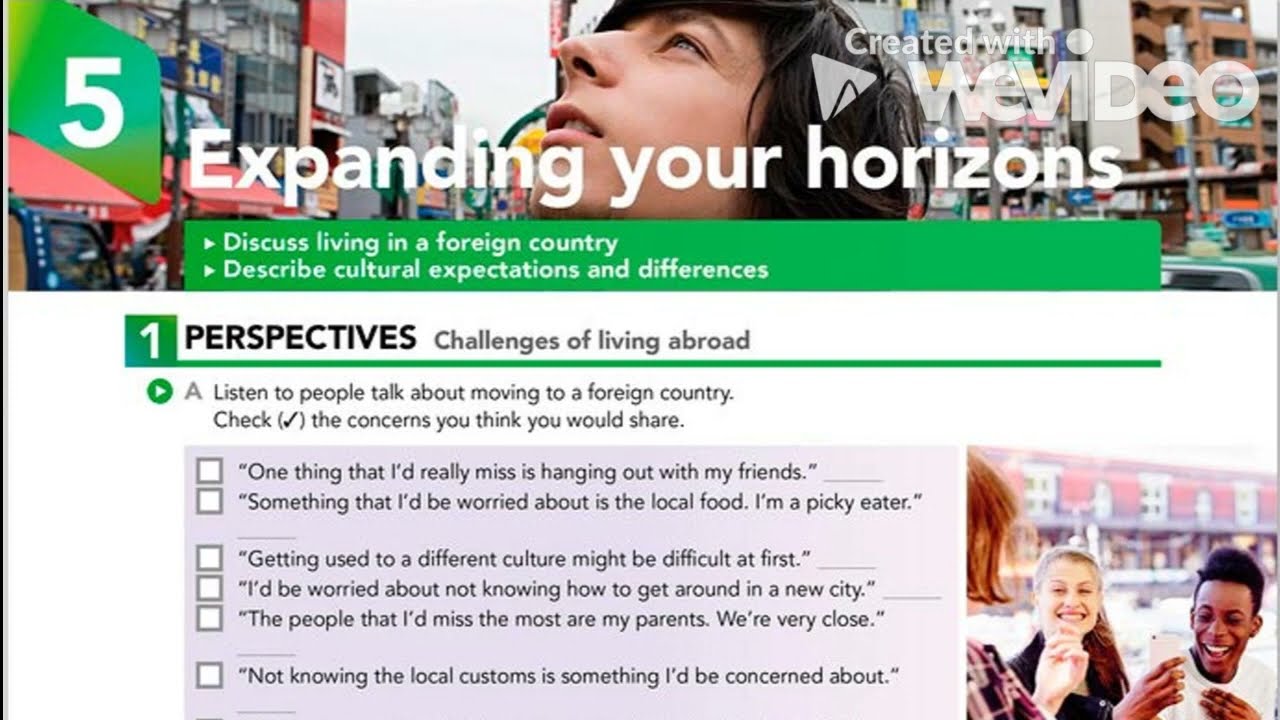 EXPANDING YOUR HORIZONS _ UNIT 5