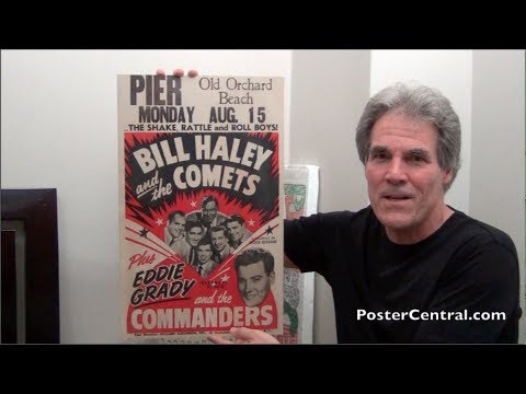 Bill Haley & The Comets Concert Poster 1955 “Rock Around the Clock” In ...