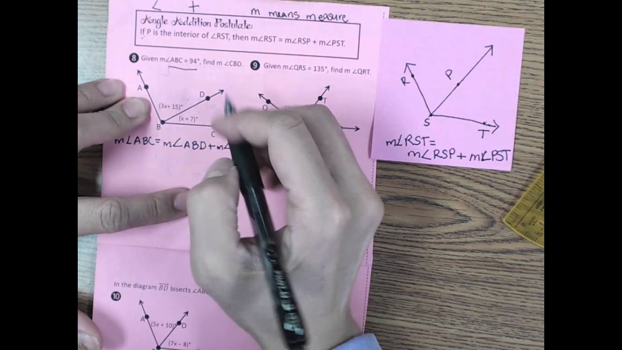 1 4 Measuring and Classifying Angles
