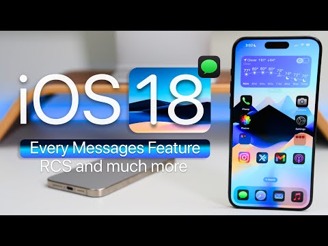 iOS 18 - Every New Messages Feature with RCS and More