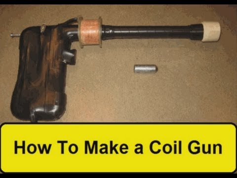 Coil Gun With Parts Pulled From An Electric Stapler | Hackaday