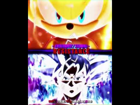 MUI Goku vs Super Sonic 2