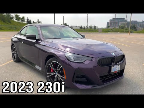 2023 BMW 230i in Purple REVIEW - Smallest BMW Coupe Review