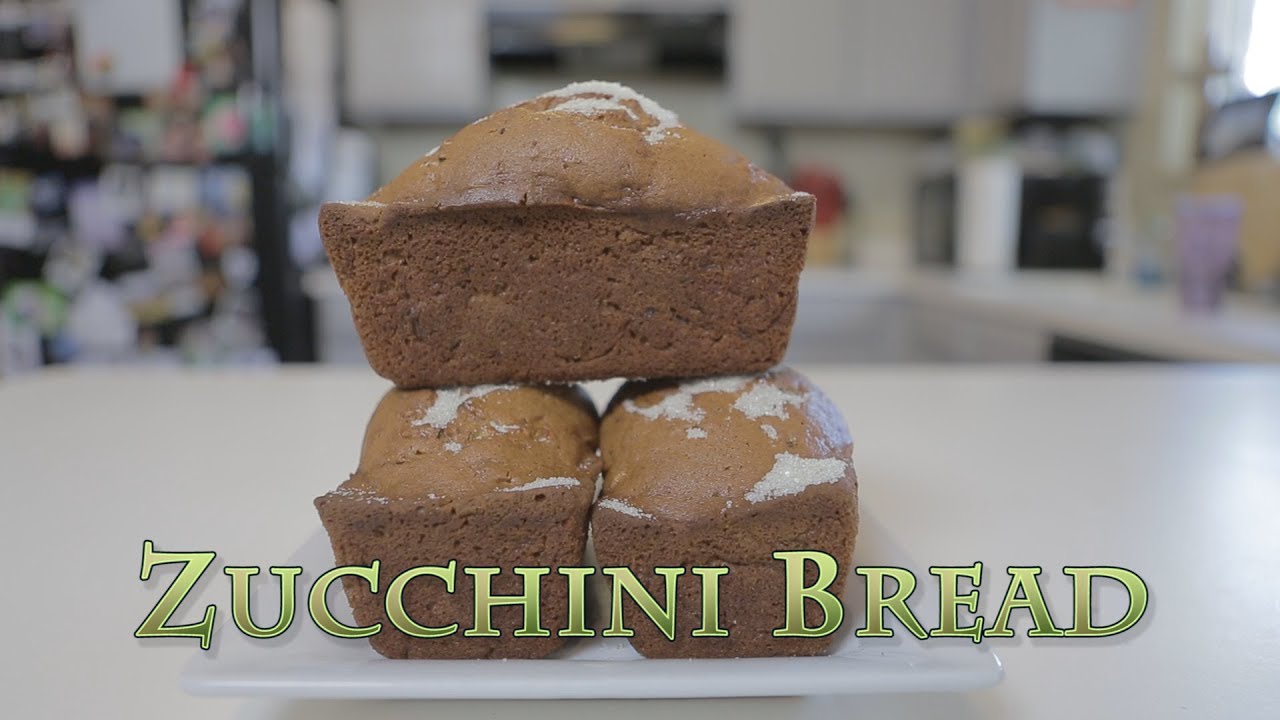 In The Kitchen With Daniel: King Arthur Flour; Simple Zucchini Bread