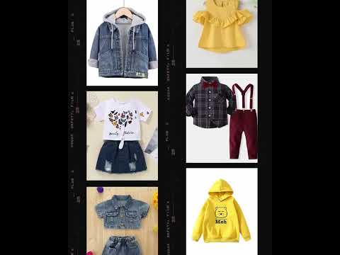 Clothing Selections for the Kids Trendy Toddler Clothes Lookbook