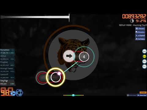 Steam Community :: Video :: osu! - graves & MYRNE - Tiger Blood | pass