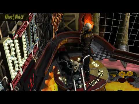 Steam Community :: Video :: Pinball FX3: Marvel Ghost Rider table gameplay