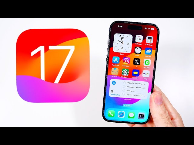 iOS 17 release date and time, how to update, supported iPhones, best ...