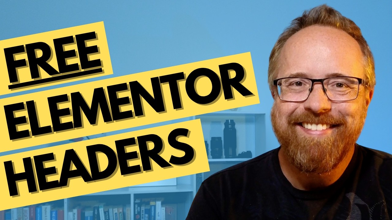 Easily create a custom header in Elementor FREE