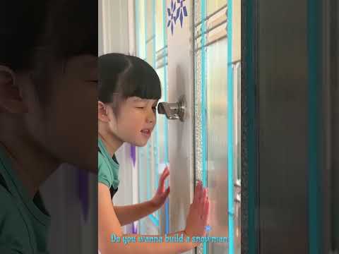 ❄️ ⛄️ "Do You Want to Build a Snowman?" by 6-Year-Old Jubilee - Part 2