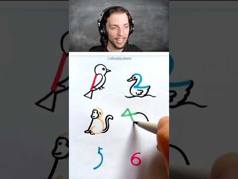 Drawing Animals Using Numbers