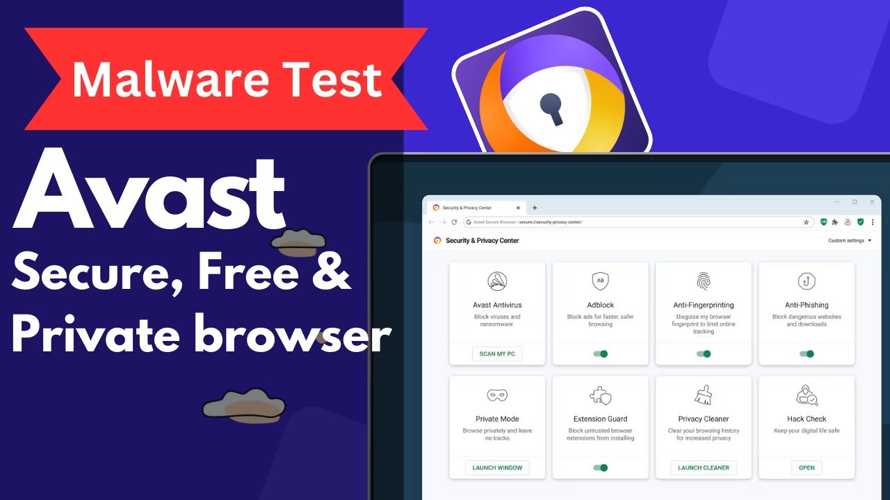 Avast Secure Browser- In Depth Malware Test. Is it Private browser?