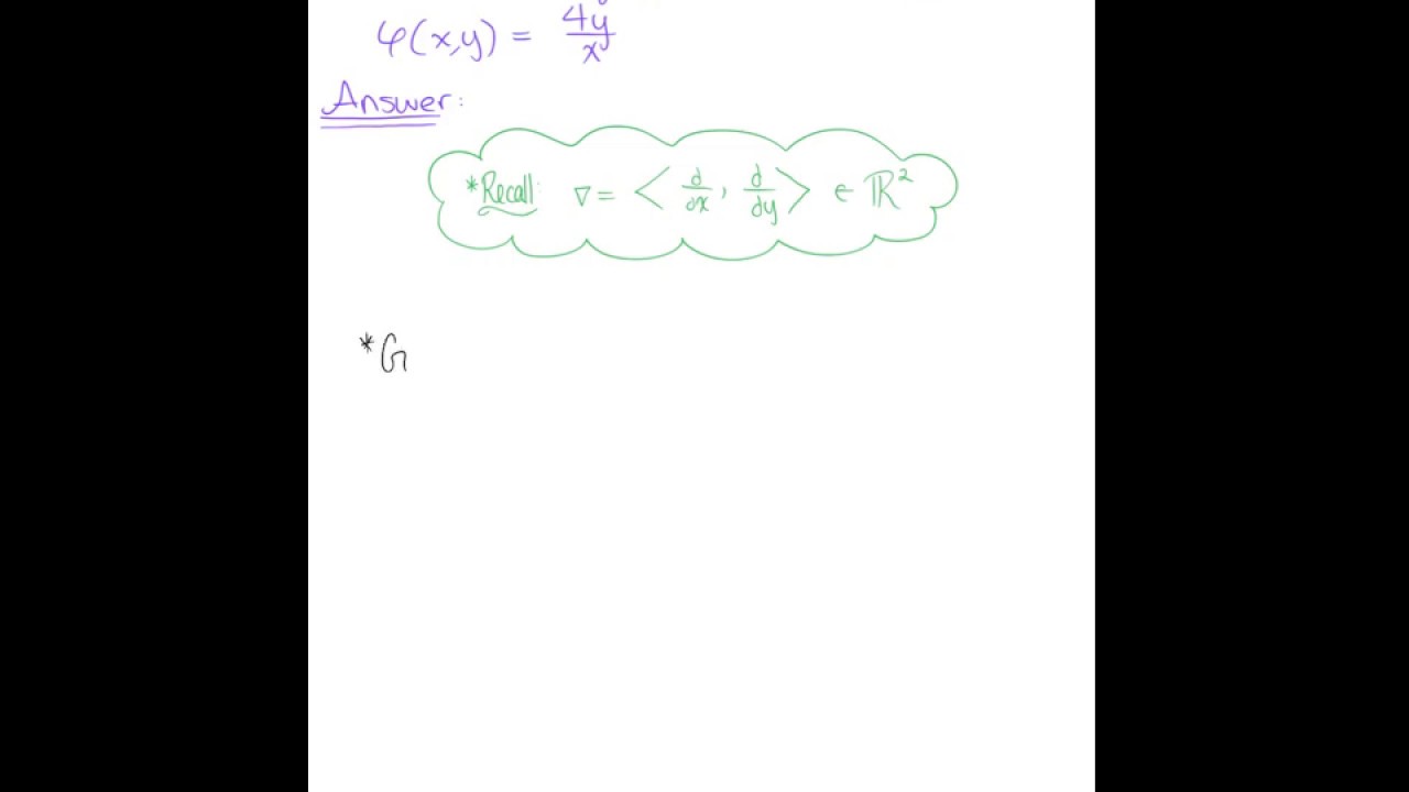 Gradient Fields (Example 1)