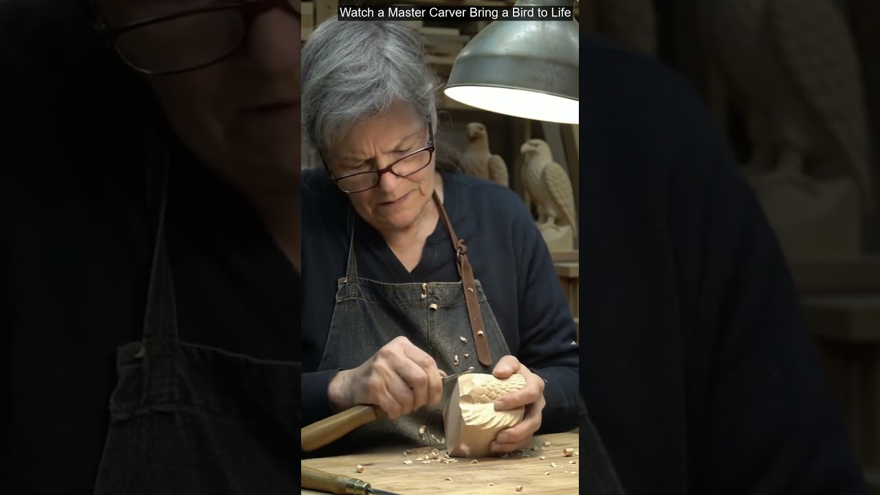 Watch a Master Carver Bring a Bird to Life