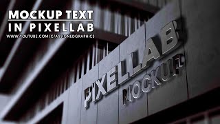 How To Do 3d Text Logo Wall In Pixellab Watch HD Mp4 Video Download Free