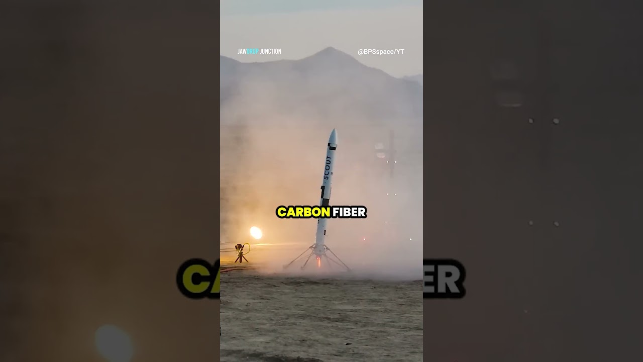 He Built a Rocket from Scratch in His Garage