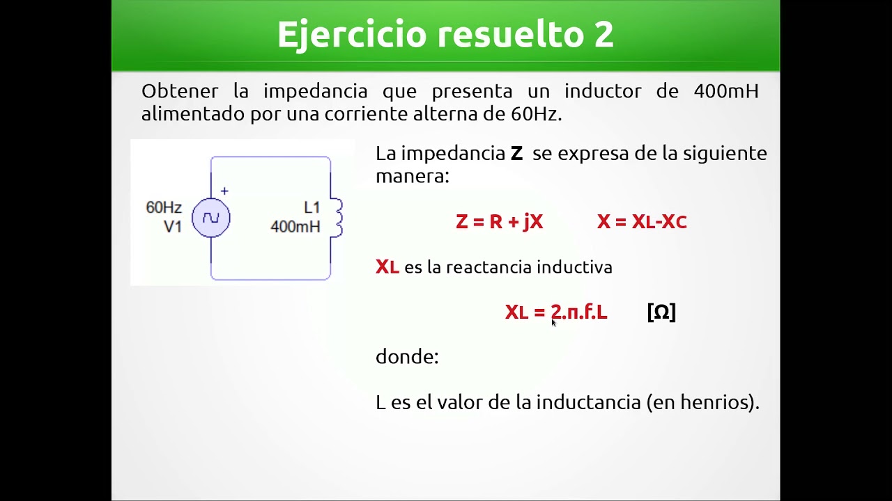 Corriente Alterna - Ejercicio resuelto 2