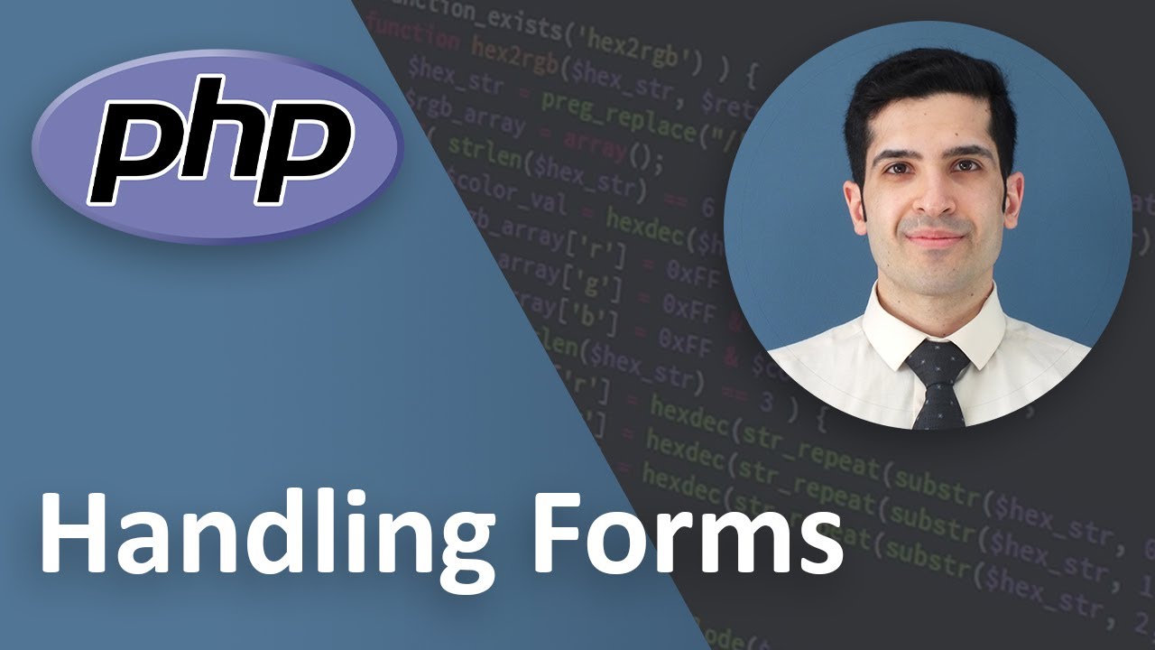 Working with Forms in PHP - PHP Tutorial Beginner to Advanced