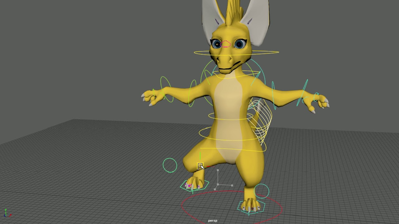 How to test if your character Rig is working correctly - Maya 2018 tutorial