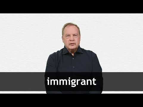 IMMIGRANT definition and meaning | Collins English Dictionary