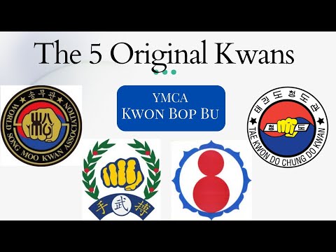 History of Taekwondo. The 5 Kwans that came before Taekwondo was created