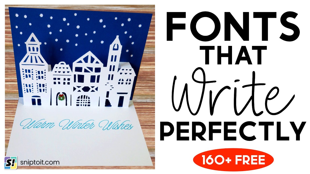 The ULTIMATE Cricut Writing Font Guide (plus 160 FREE fonts)