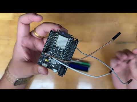 Build a Live Display System with ESP32 + LCD I2C!