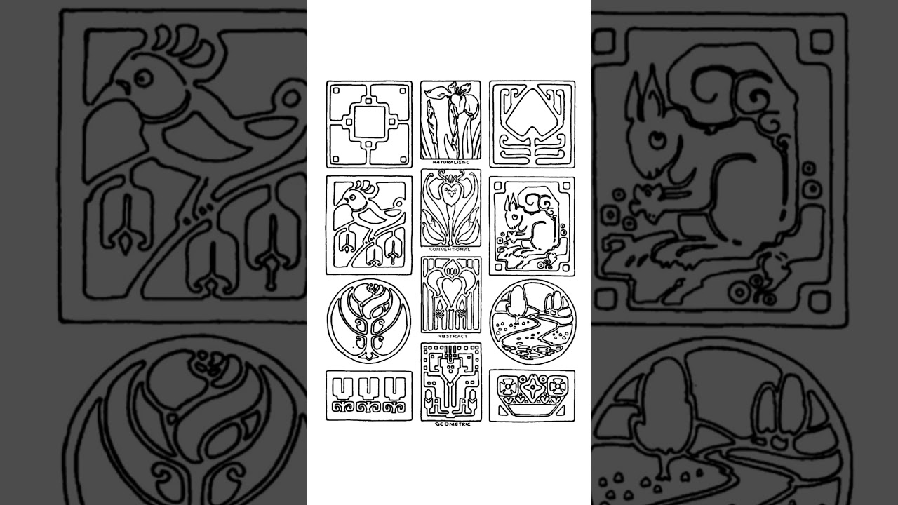 Free Vintage Coloring Page From Year 1924