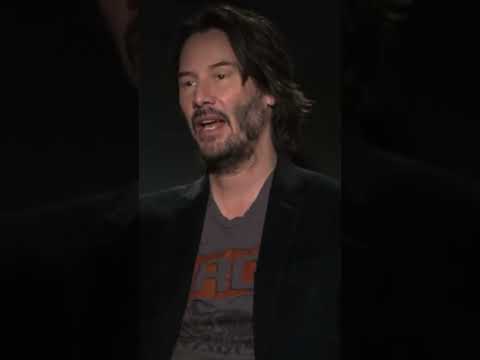 Keanu explain how mirror fight scene is shot #keanureeves #johnwick #stunts #funny #shorts