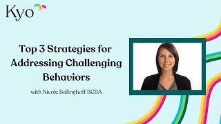 ABA in Classroom Settings - Diverse Learning Services Video By Kyo