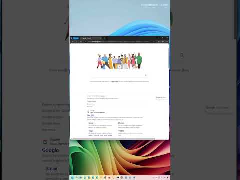 Microsoft has a Google-like page to trick users into using Bing