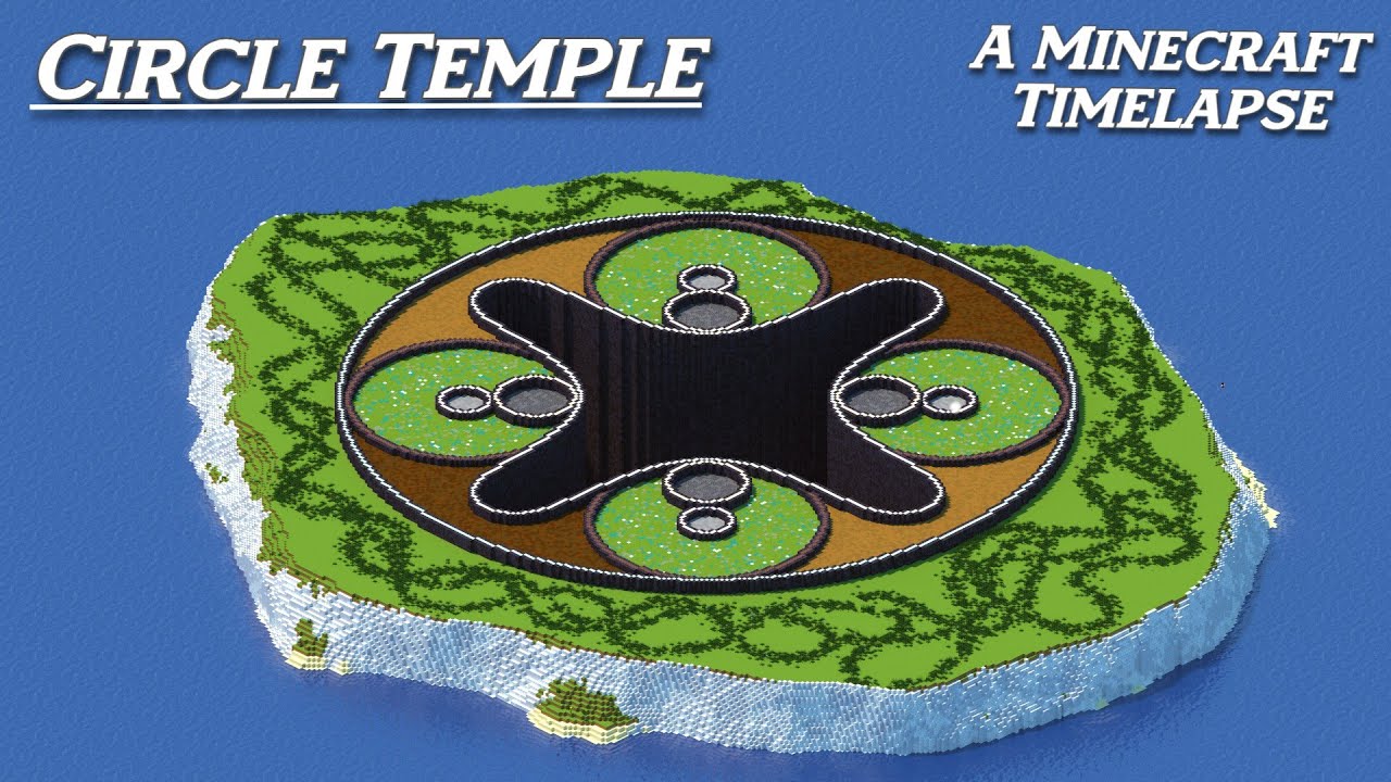 Circle Temple | Timelapse Build | 4K