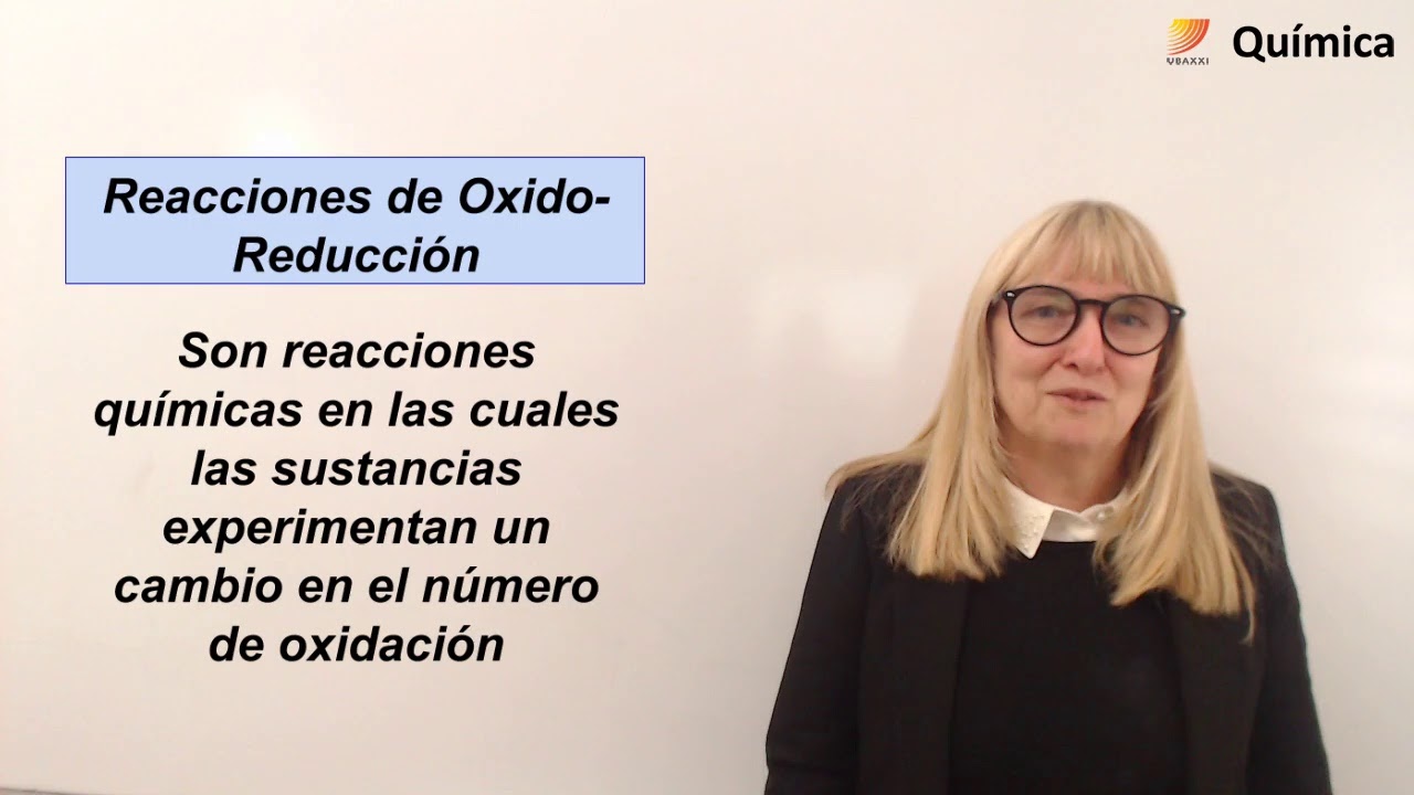 55. Química. Reacciones Redox. Conceptos básicos