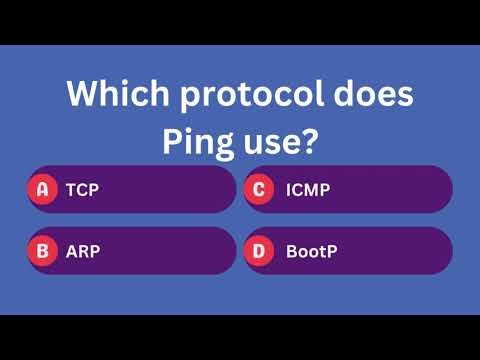 Which protocol does Ping use?