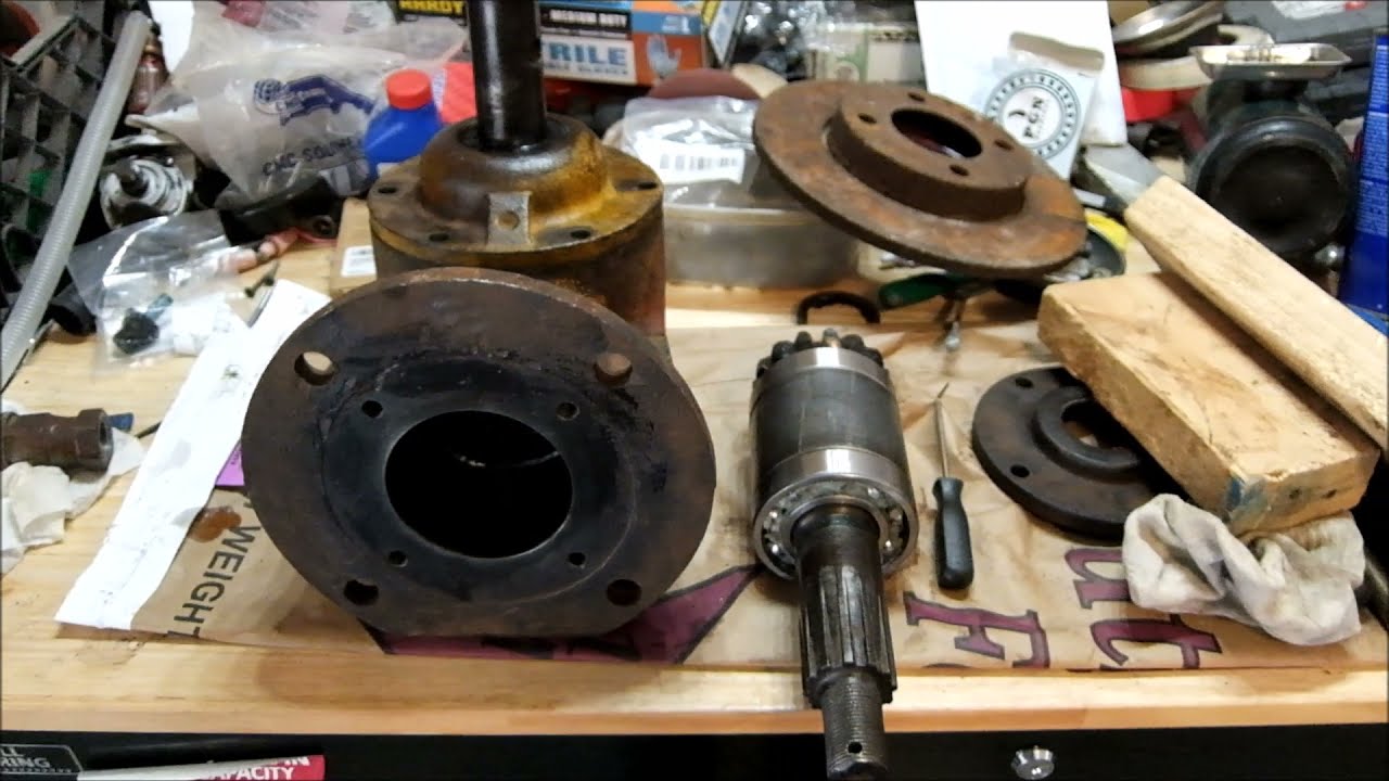 Brush Hog gearbox how to rebuild & part numbers for most 4ft 5ft 6ft rotary cutters